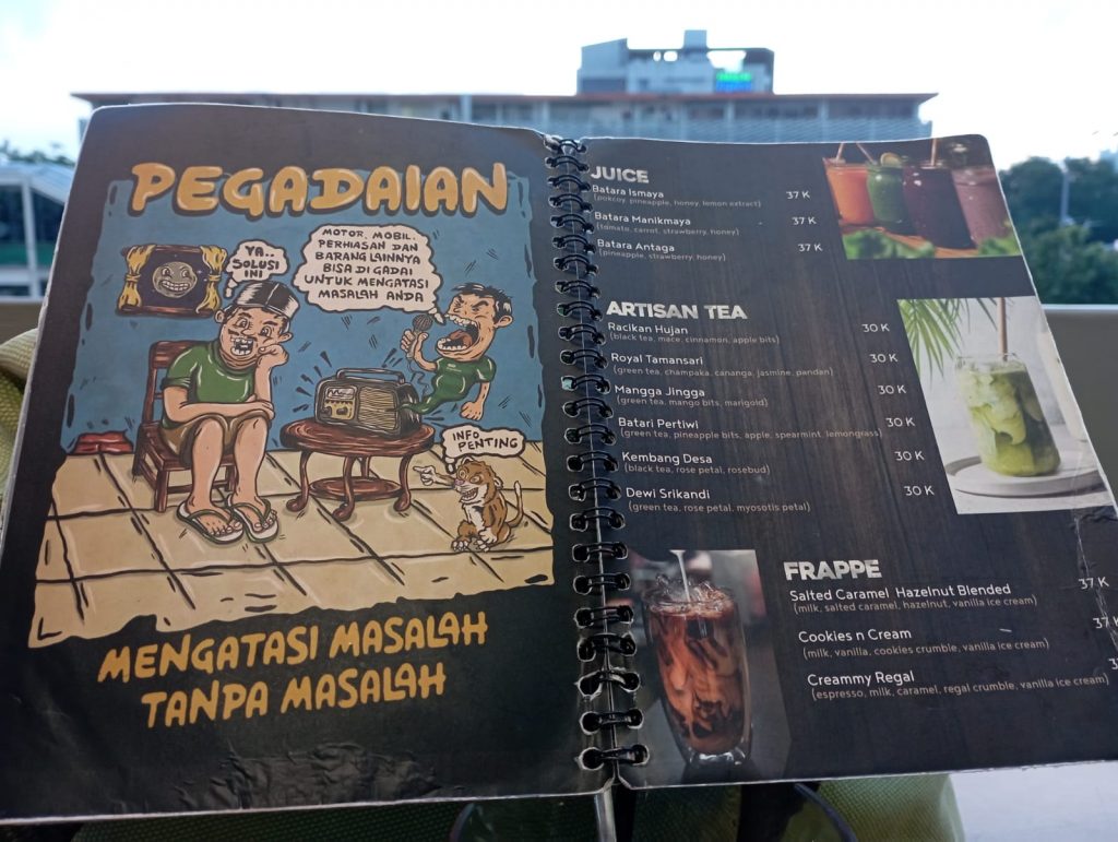 Nyeruput Kopi Van Leening di The Gade Sarinah - Bacalah